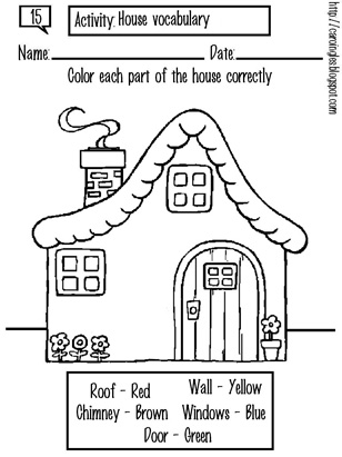 Vocabulary of the house - Actiludis