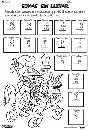 010501-Sumas-sin-llevar-3-dígitos-y-3-Sumandos-p - Actiludis