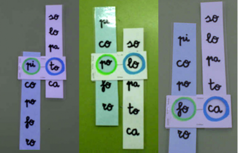 Tiras de letras - Actiludis