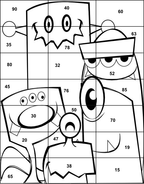 Sumas y Restas con Decena y Unidades 01 sol - Actiludis
