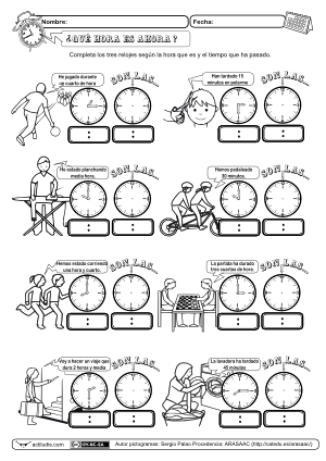 ¿Qué hora es ahora? - Actiludis