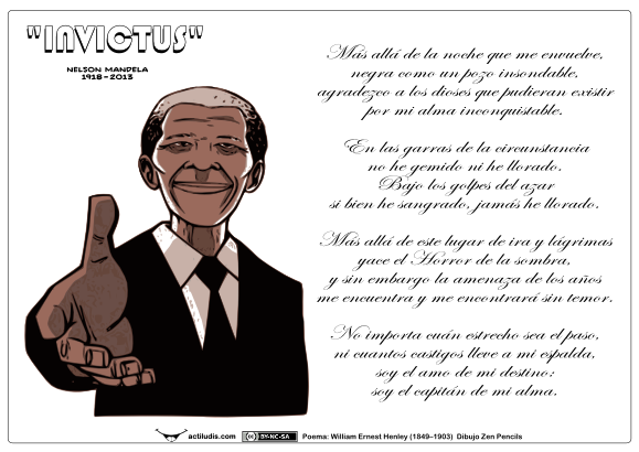 Poema "Invictus" en cómic - Actiludis