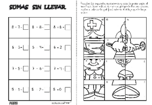 Recopilatorio sumas de 1 dígito - Actiludis