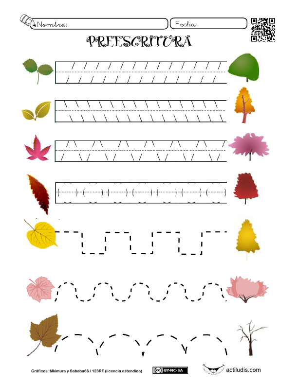 Preescritura en Otoño 02 - Actiludis