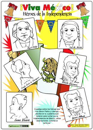Héroes de la independencia de México - Actiludis
