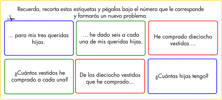 Convertimos problemas de multiplicar y dividir - Actiludis