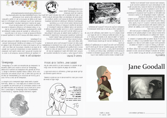 minilibro jane goodall - Actiludis