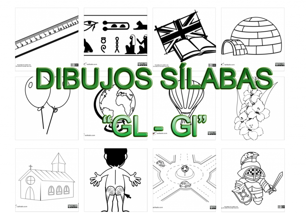 dibujos trabadas gl - Actiludis