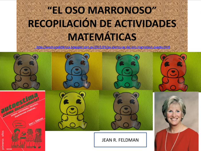 Matemáticas manipulativas con el oso Marronoso - Actiludis