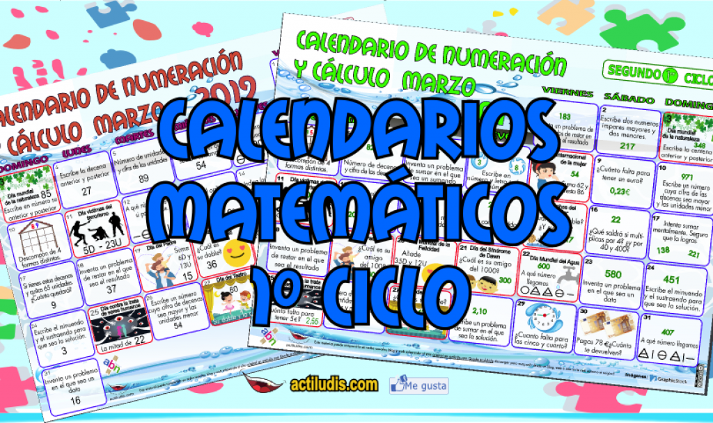 calendario marzo 2019 - Actiludis