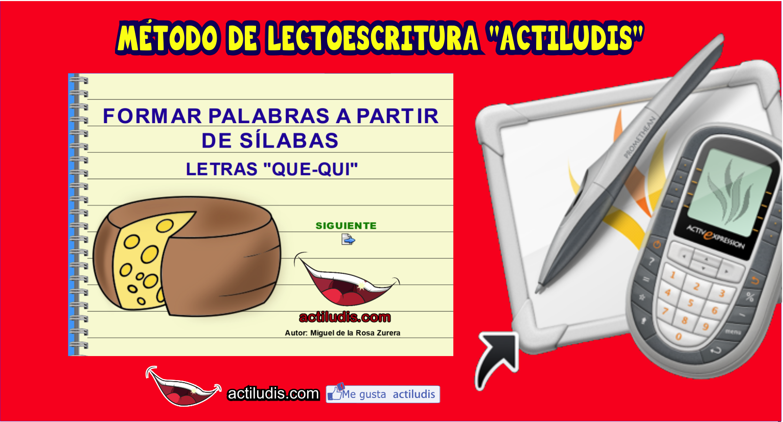 Ordenar sílabas para formar palabras con "QUE - QUI" - Actiludis