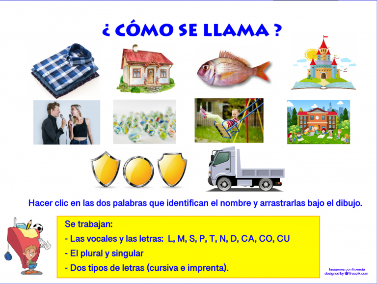 Repaso de lectura de palabras hasta la "Ca-Co-Cu" con la pizarra ...