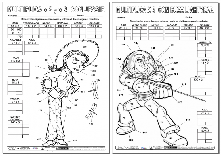 Producto De 3 Cifras Por 1 Cifra Iv Actiludis