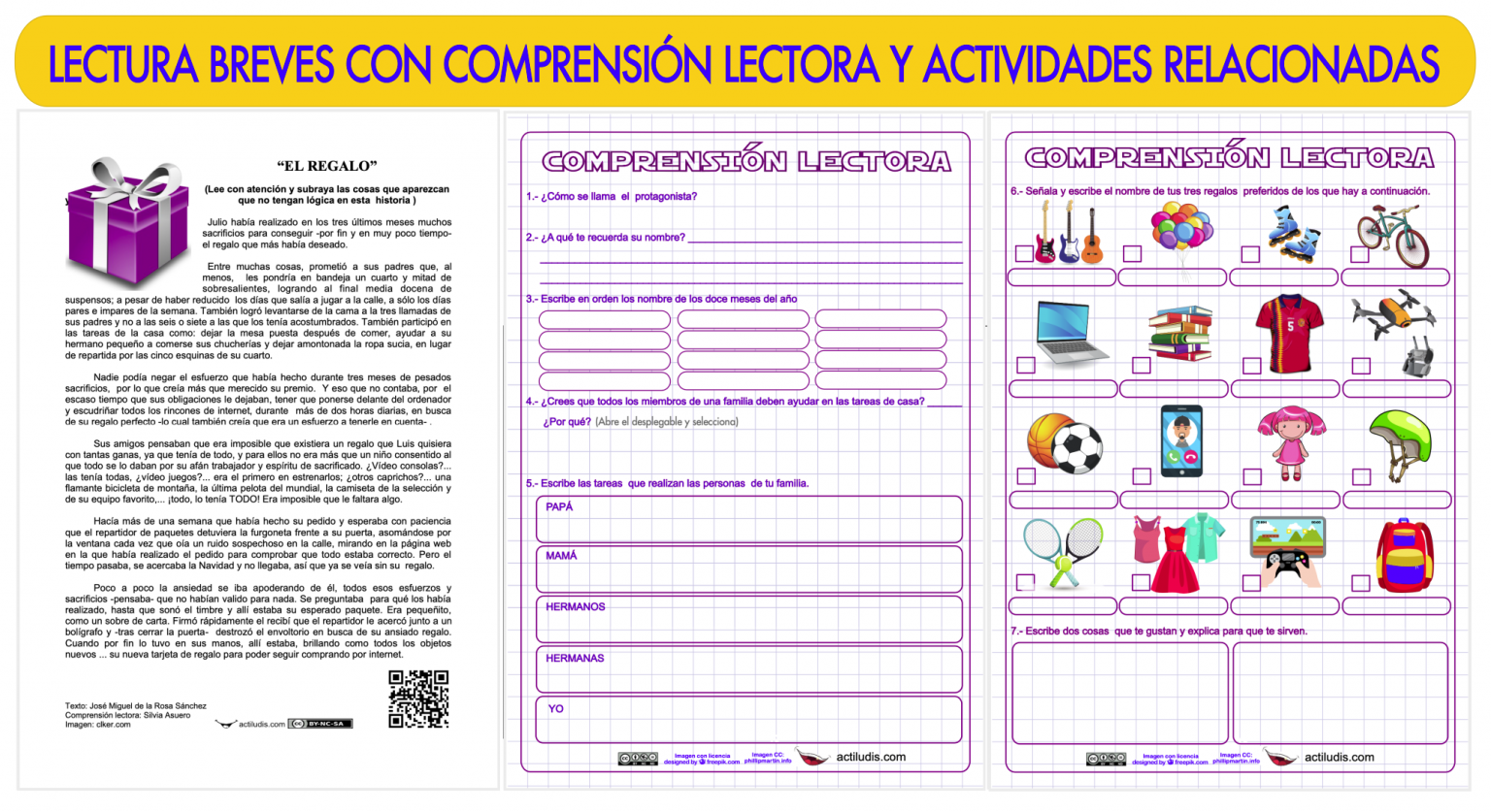 Lecturas con textos absurdos: "El regalo" - Actiludis