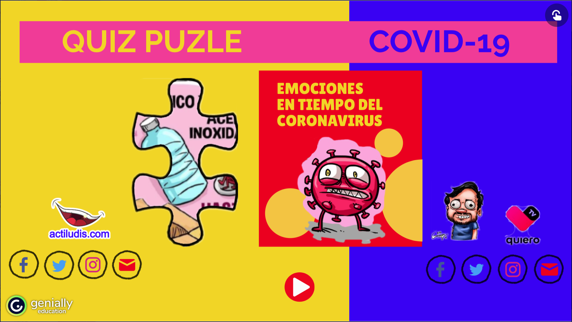 Emociones en tiempo de coronavirus (Juego) - Actiludis