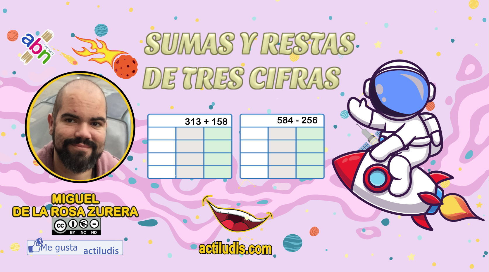 Operaciones de sumas y restas con centenas IX - Actiludis