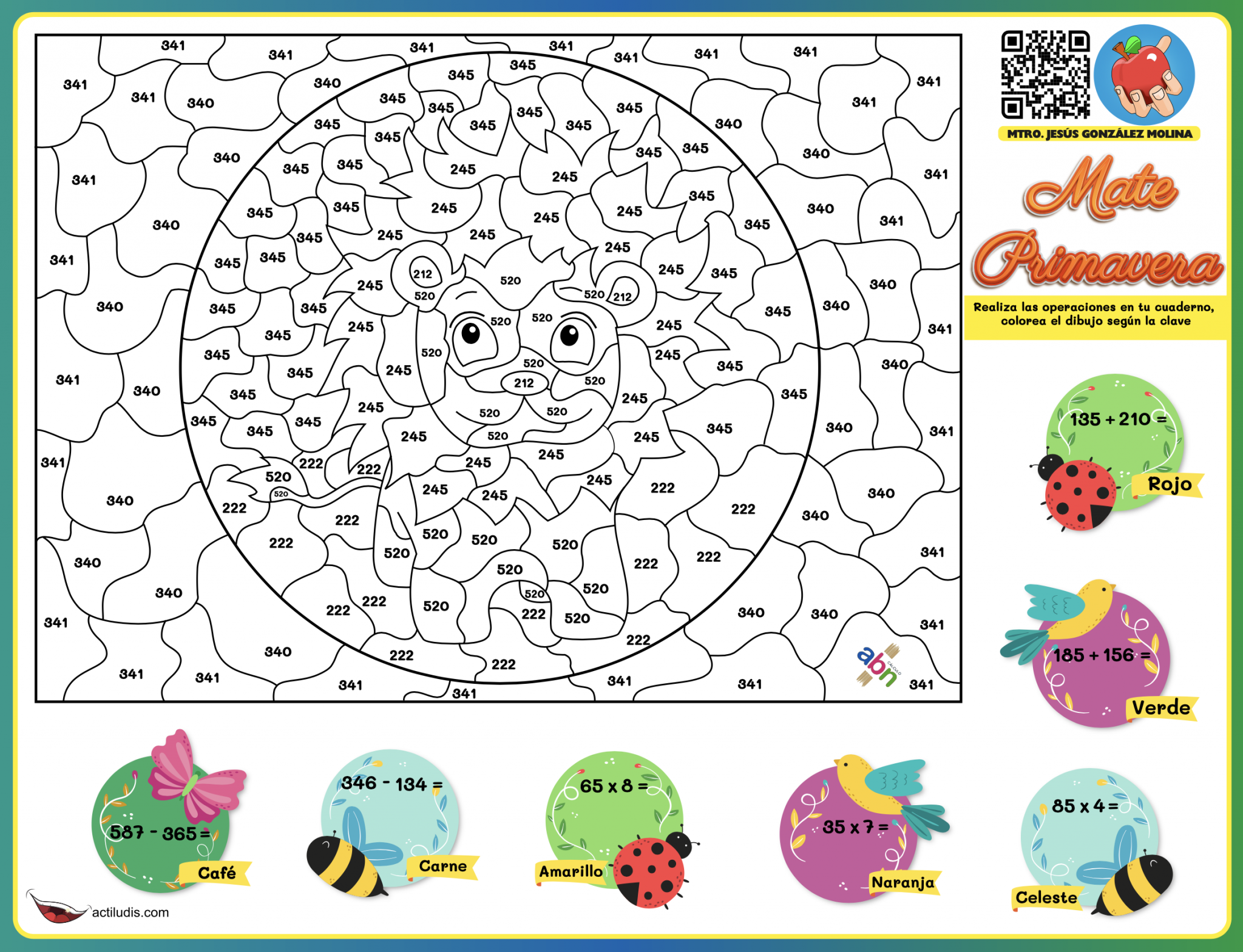 Repaso de cálculo en primavera - Actiludis
