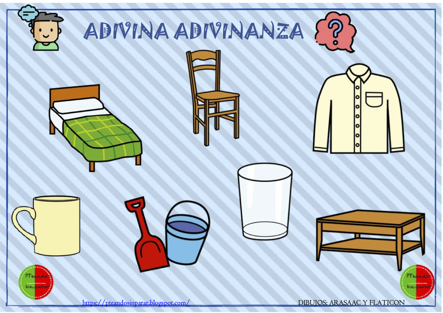 Plantilla para descripciones de animales y objetos - Actiludis