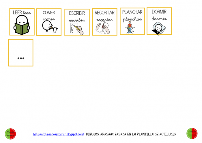 Plantilla para descripciones de animales y objetos - Actiludis
