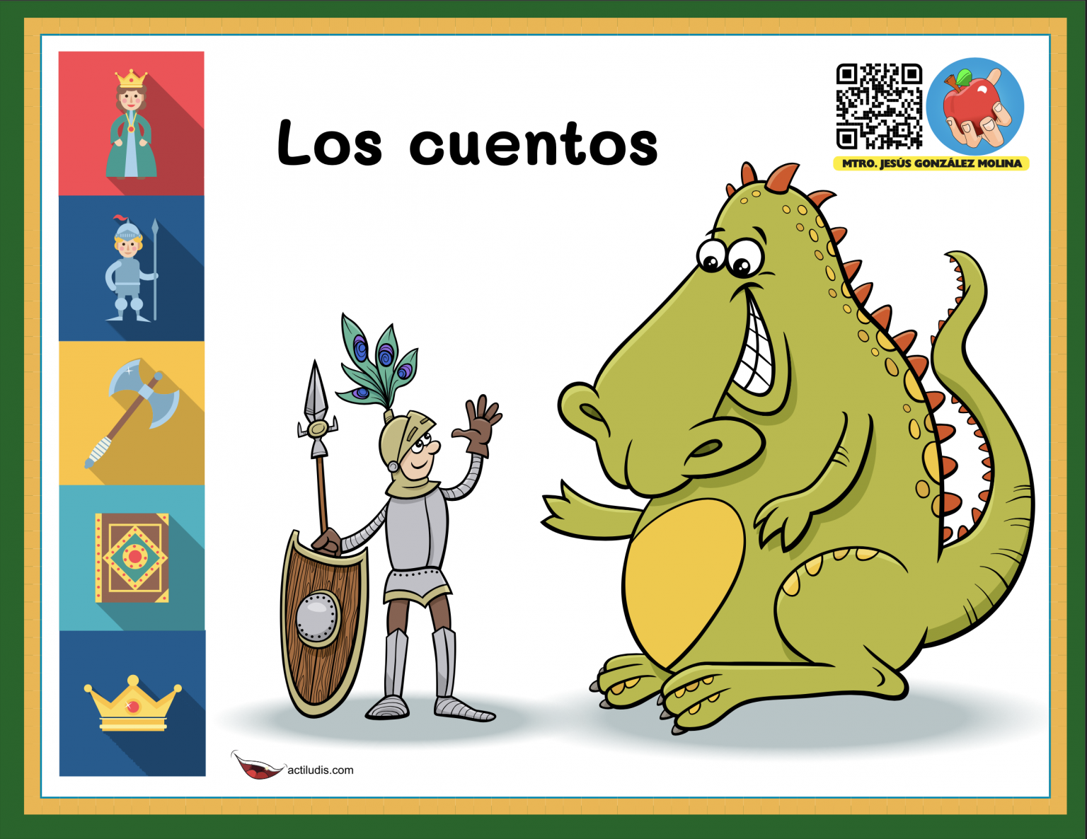 Las partes y elementos de los cuentos - Actiludis