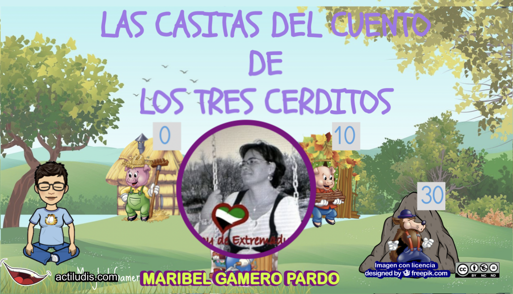 Las casitas del cuento de los tres cerditos - Actiludis