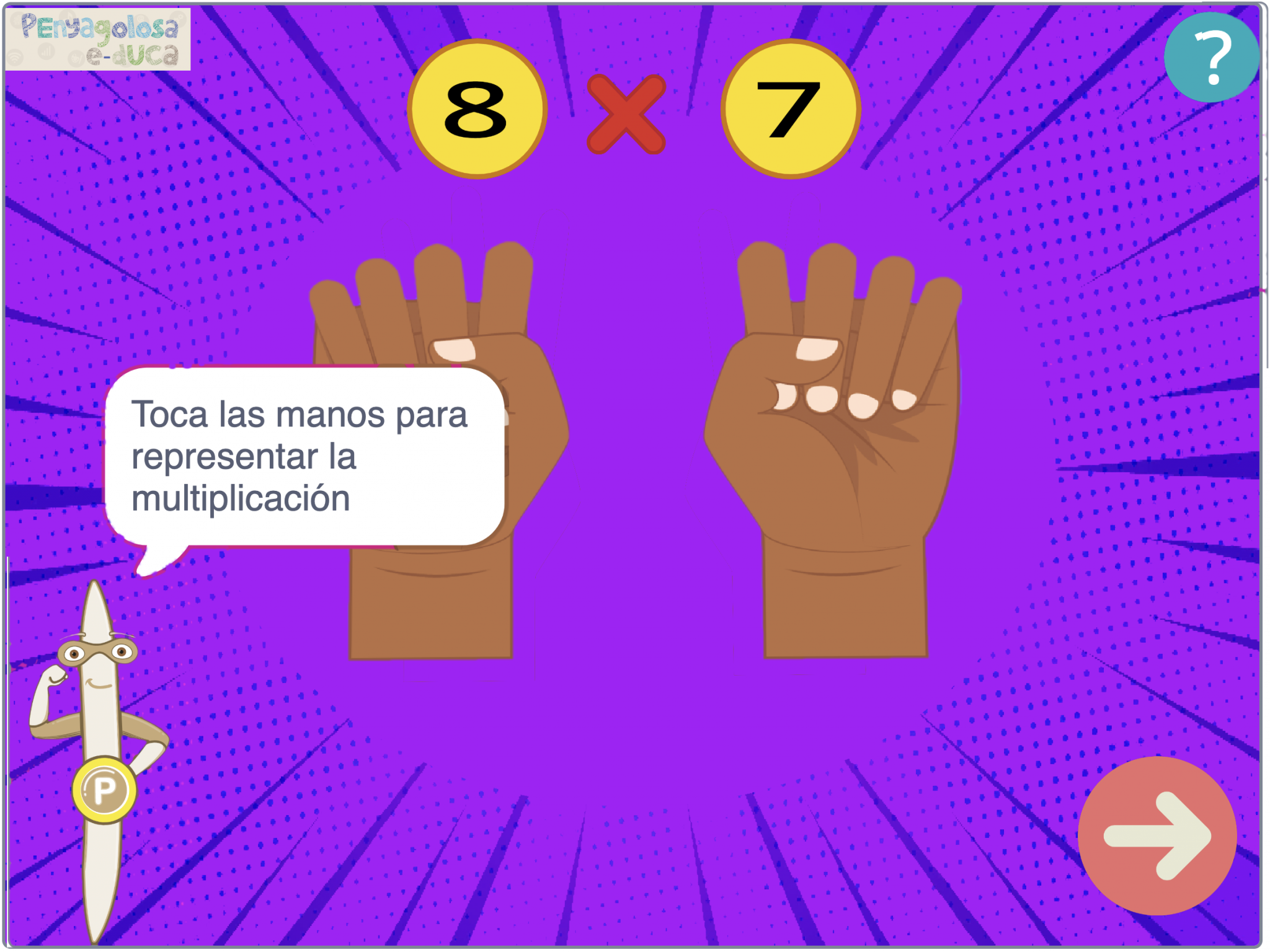 Tablas de multiplicar del 6, 7, 8 y 9 con los dedos y en Scratch ...