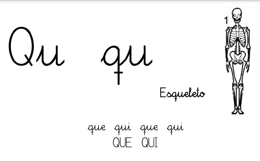 Fichas de lectura "C" y "Q" - Actiludis