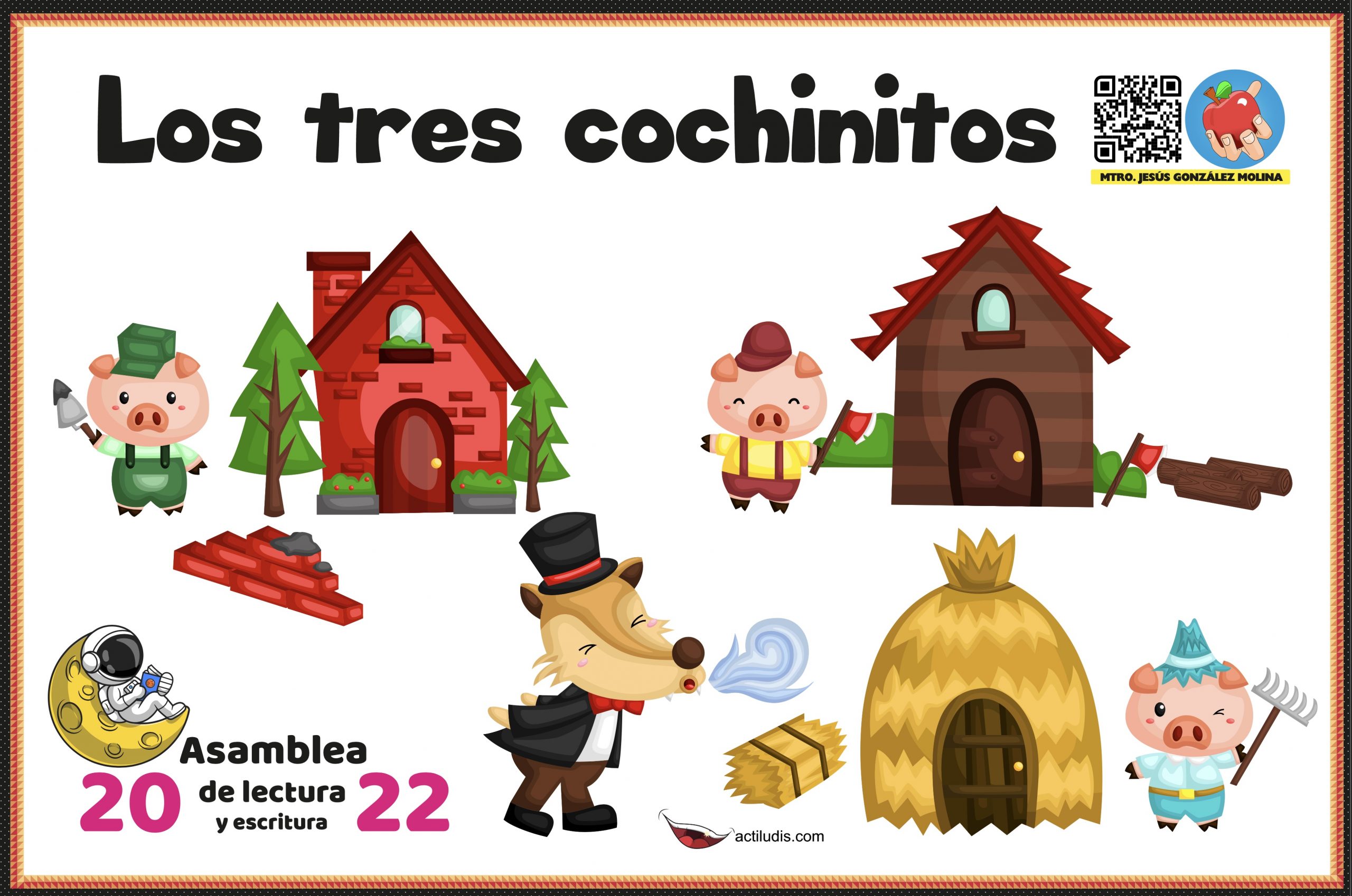 Plantillas Para Imprimir De Los Tres Cerditos