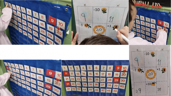 Rutinas diárias en Infantil con nuestro calendario matemático de 1º de ...
