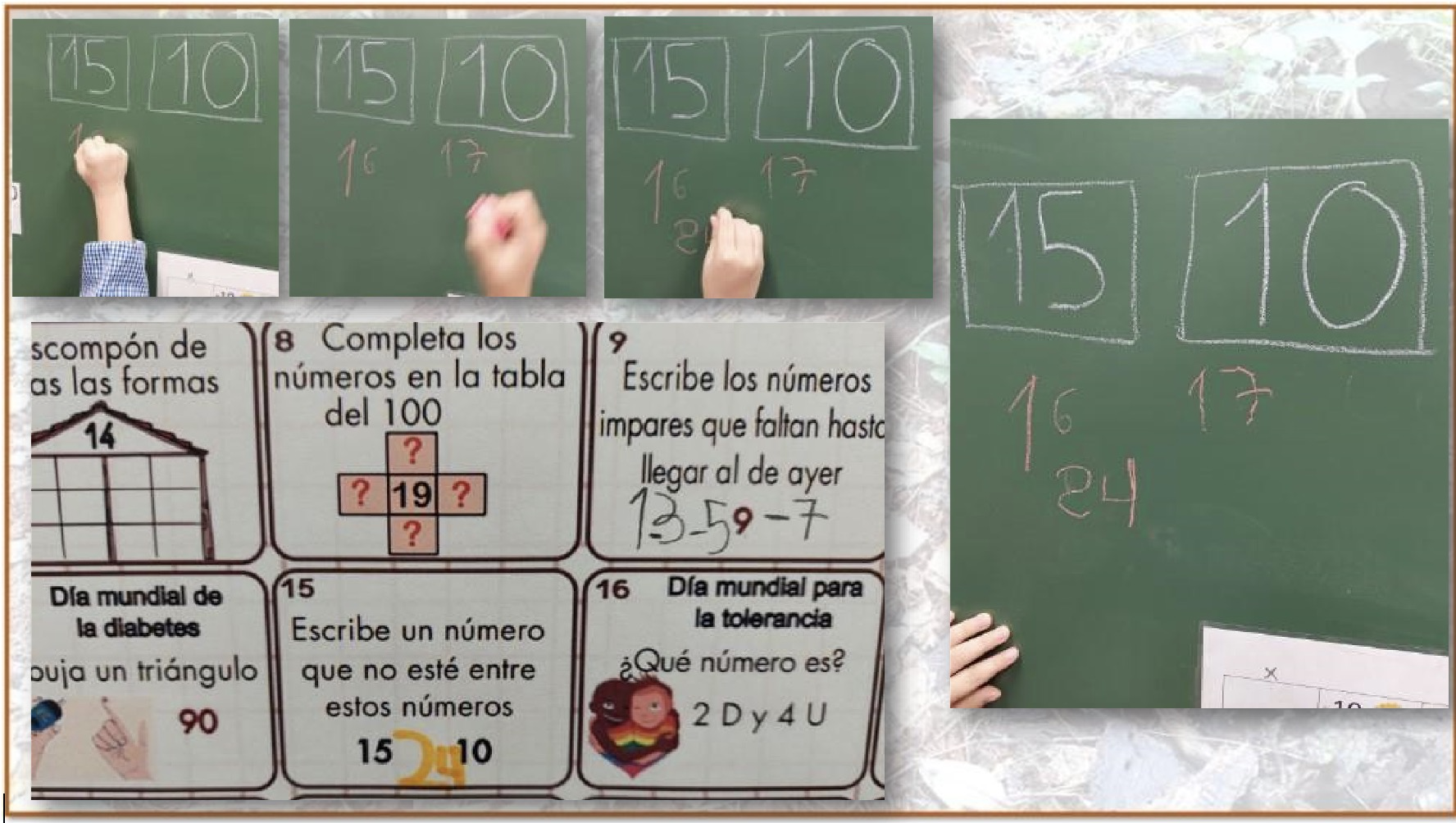 Rutinas diárias en Infantil con nuestro calendario matemático de 1º de ...