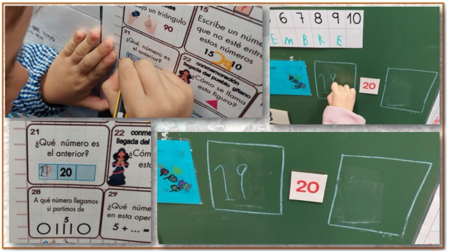 Rutinas diárias en Infantil con nuestro calendario matemático de 1º de ...