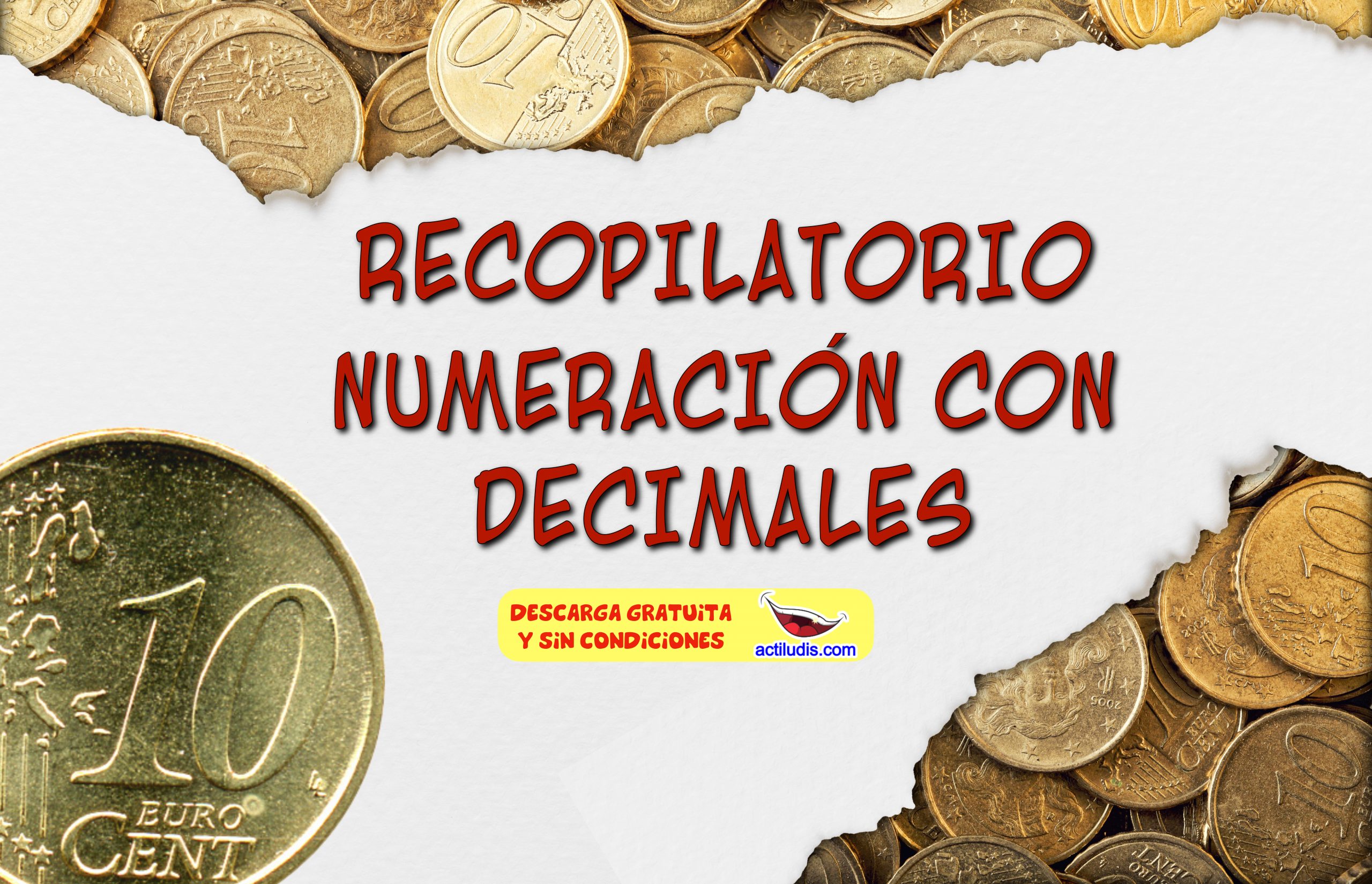 Recopilación actividades numeración con decimales - Actiludis