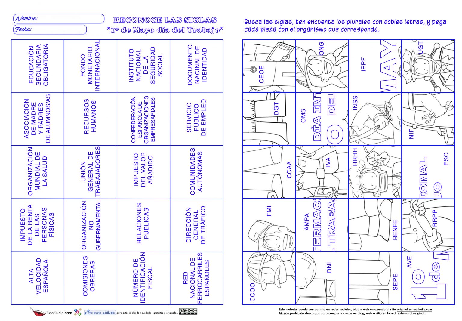 Identificar Siglas - Actiludis