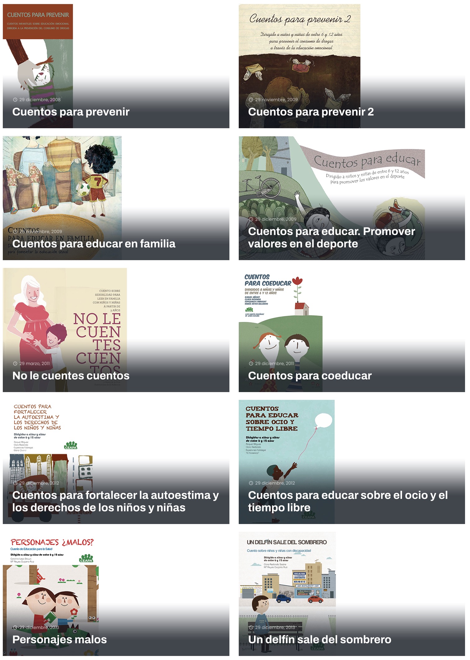 Cuentos educativos desde la CEAPA - Actiludis