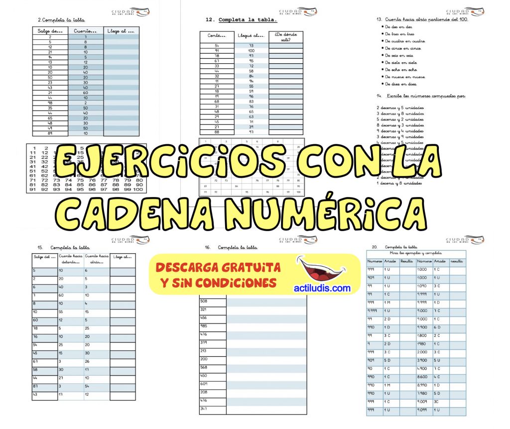 EJERCICIOS-CON-LA-CADENA-NUMERICA8 - Actiludis