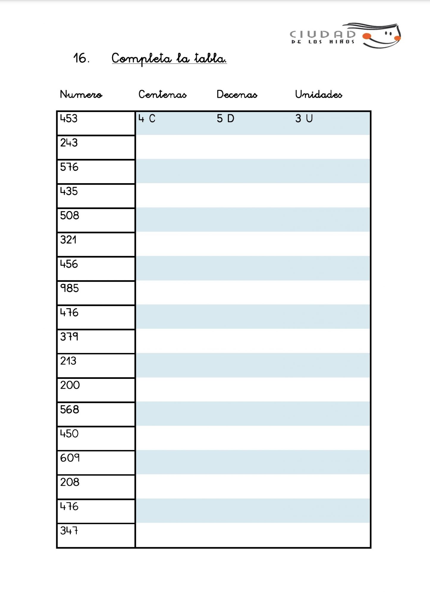 Actividades para trabajar la cadena numérica y cálculo - Actiludis