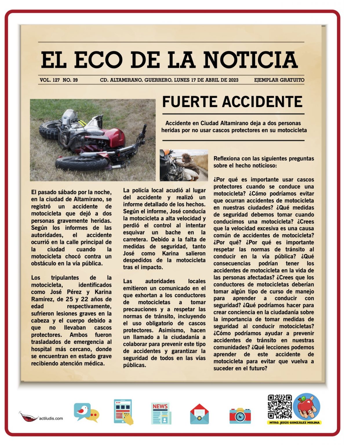 Lectura de prensa - Actiludis