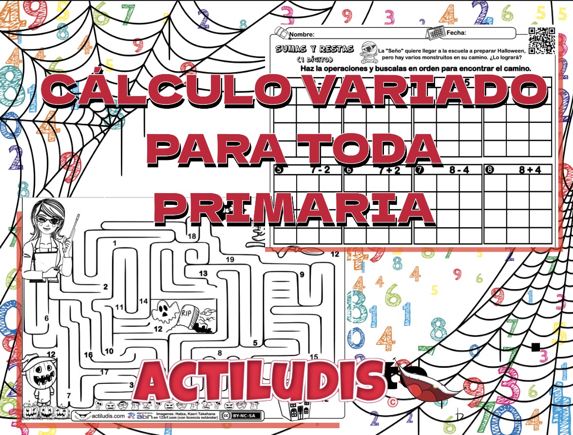 Hojas De Trabajo Para Colorear De Sumas De Halloween