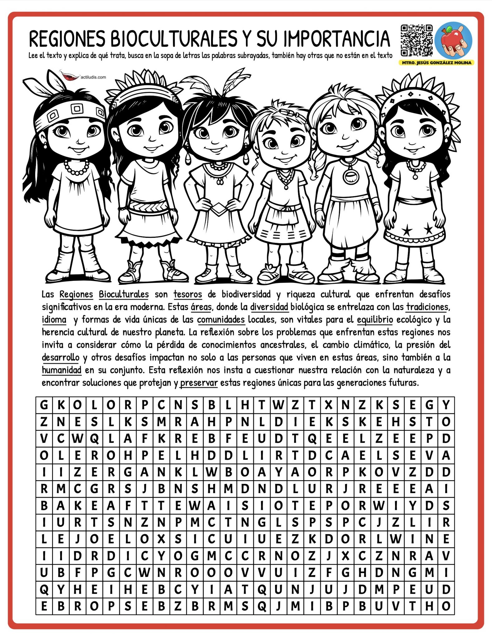 Reflexión sobre las Regiones Bioculturales - Actiludis