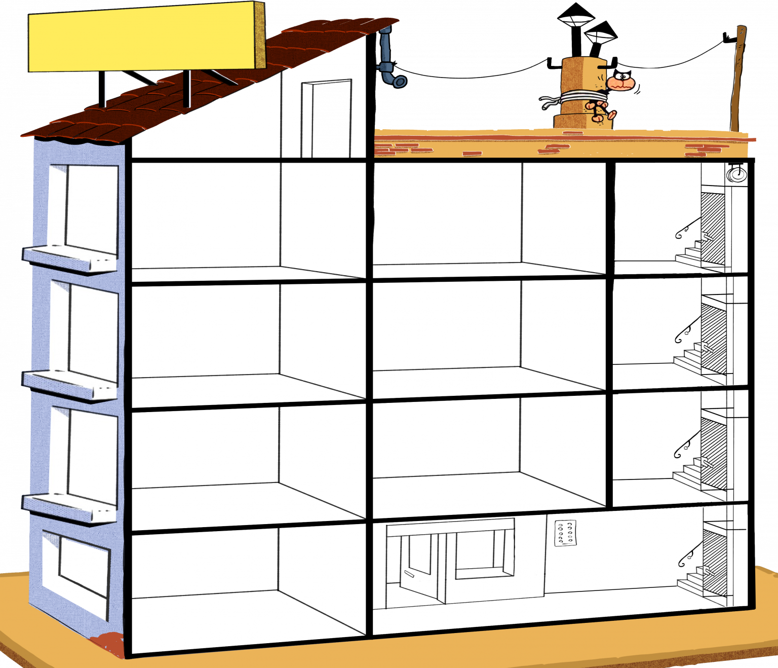 Rejilla ABN "13 Rue del Percebe" - Actiludis