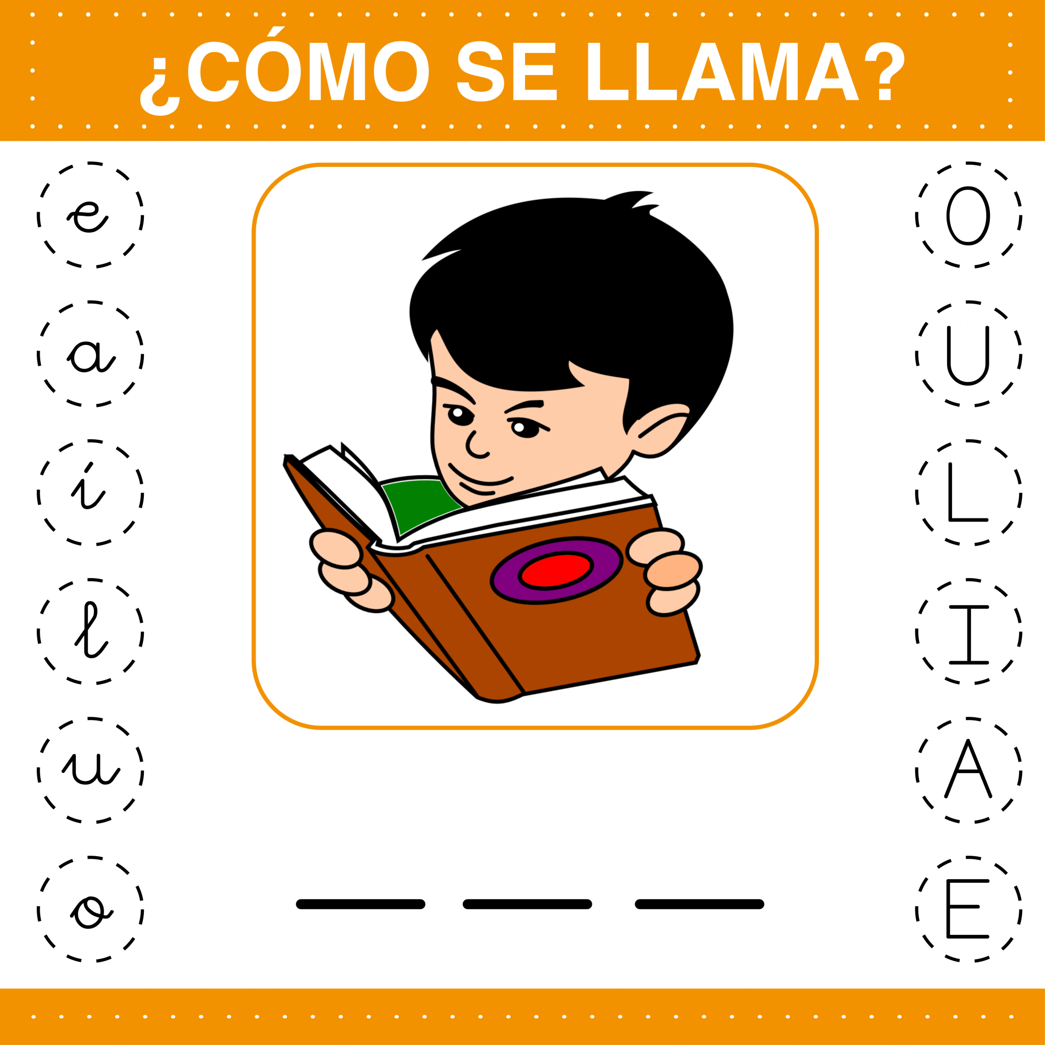 Formar palabras con la letra L - Actiludis