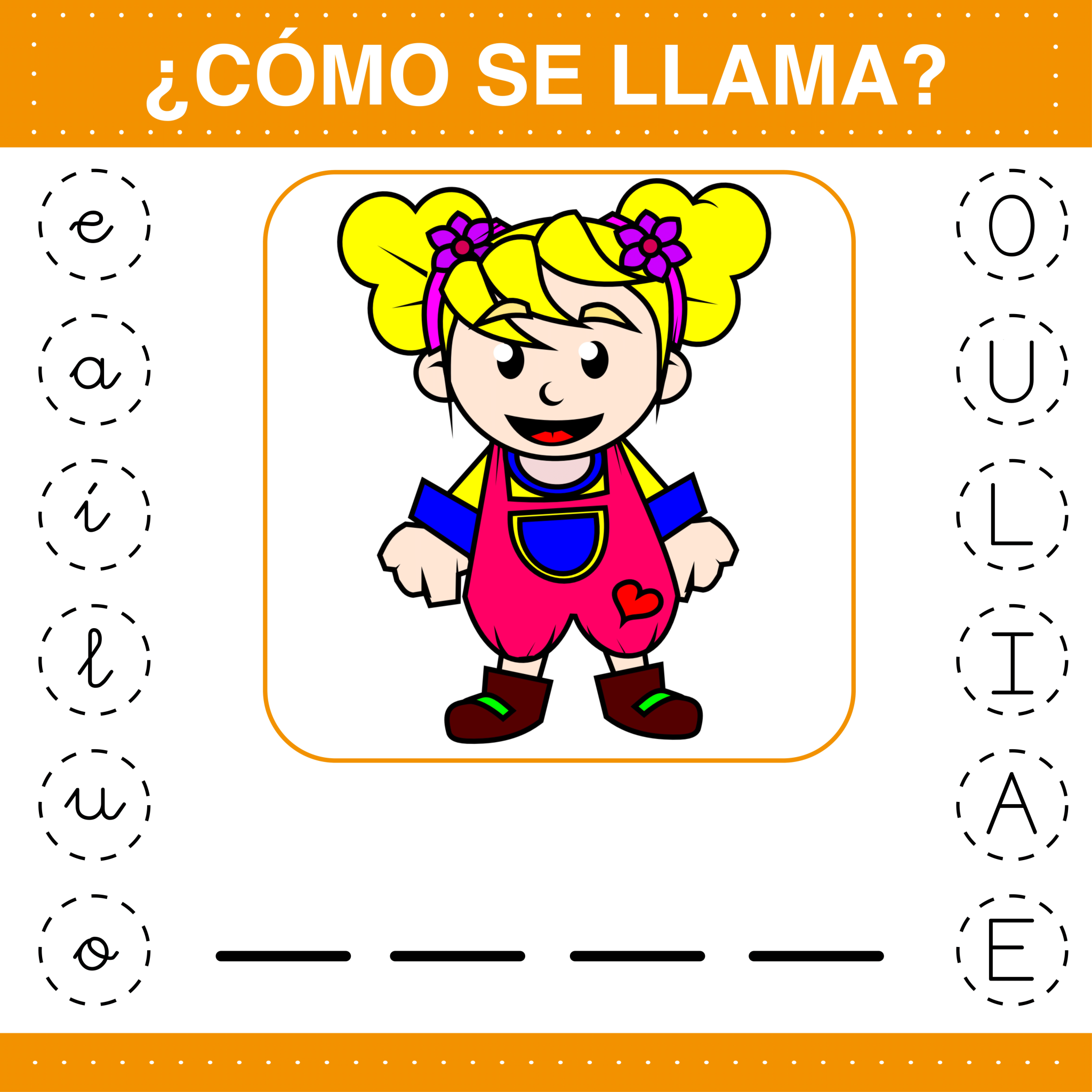 Formar palabras con la letra L - Actiludis