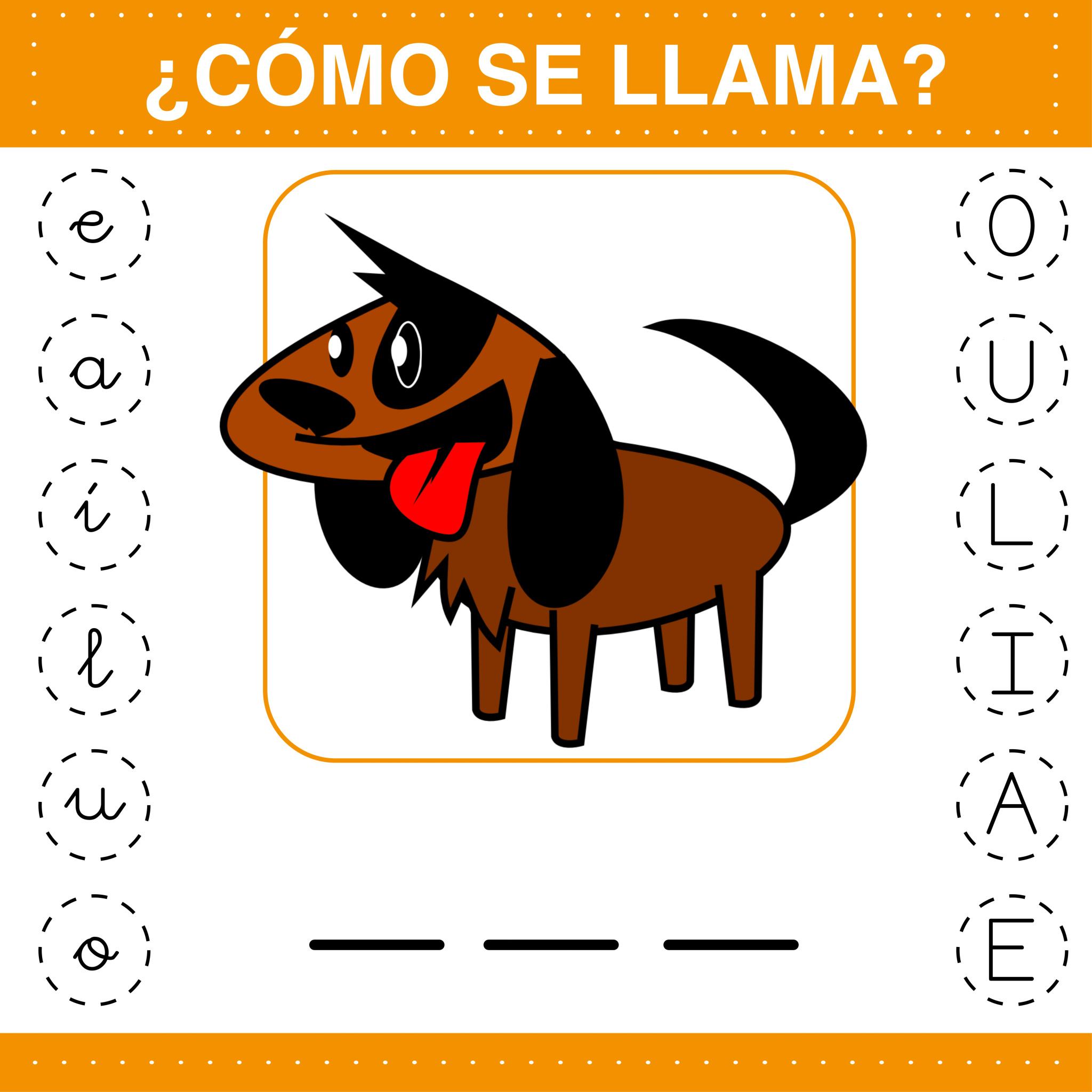 Formar palabras con la letra L - Actiludis