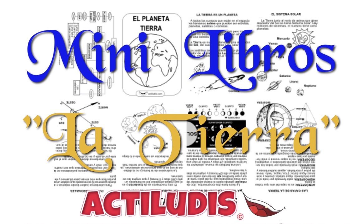 Mini libro: "La Tierra" - Actiludis