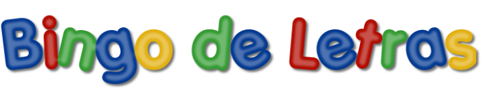 Bingo de letras - Actiludis