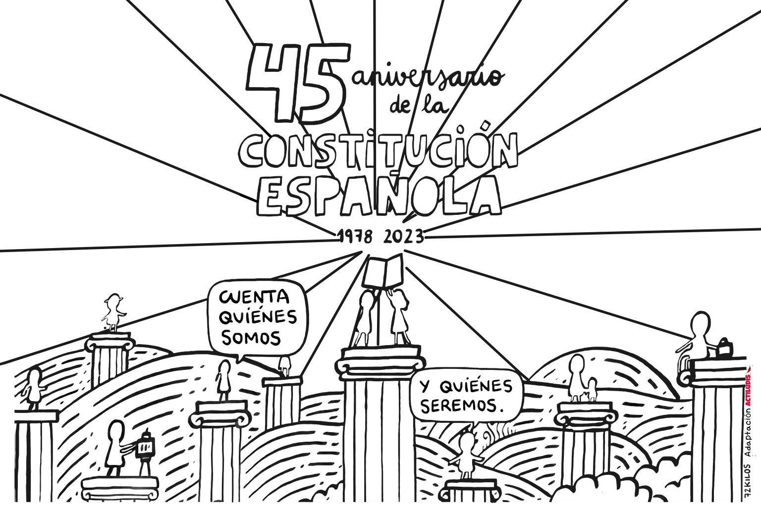 45 Aniversario de la Constitución Española - Actiludis