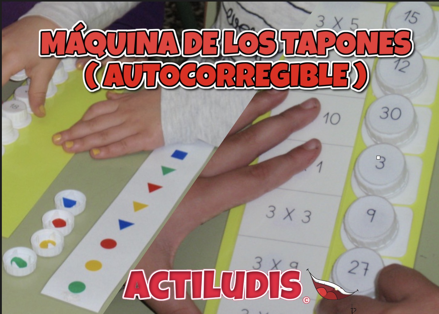 La máquina de los tapones (autocorregible) - Actiludis