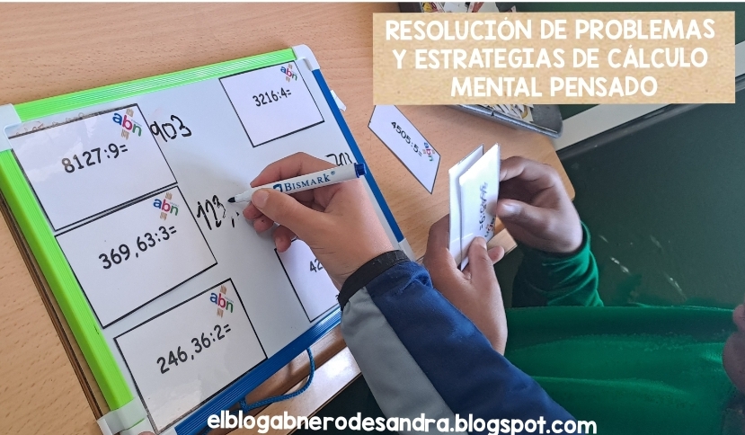 Tarjetas para practicar estrategias de cálculo mental pensando con problemas - Actiludis