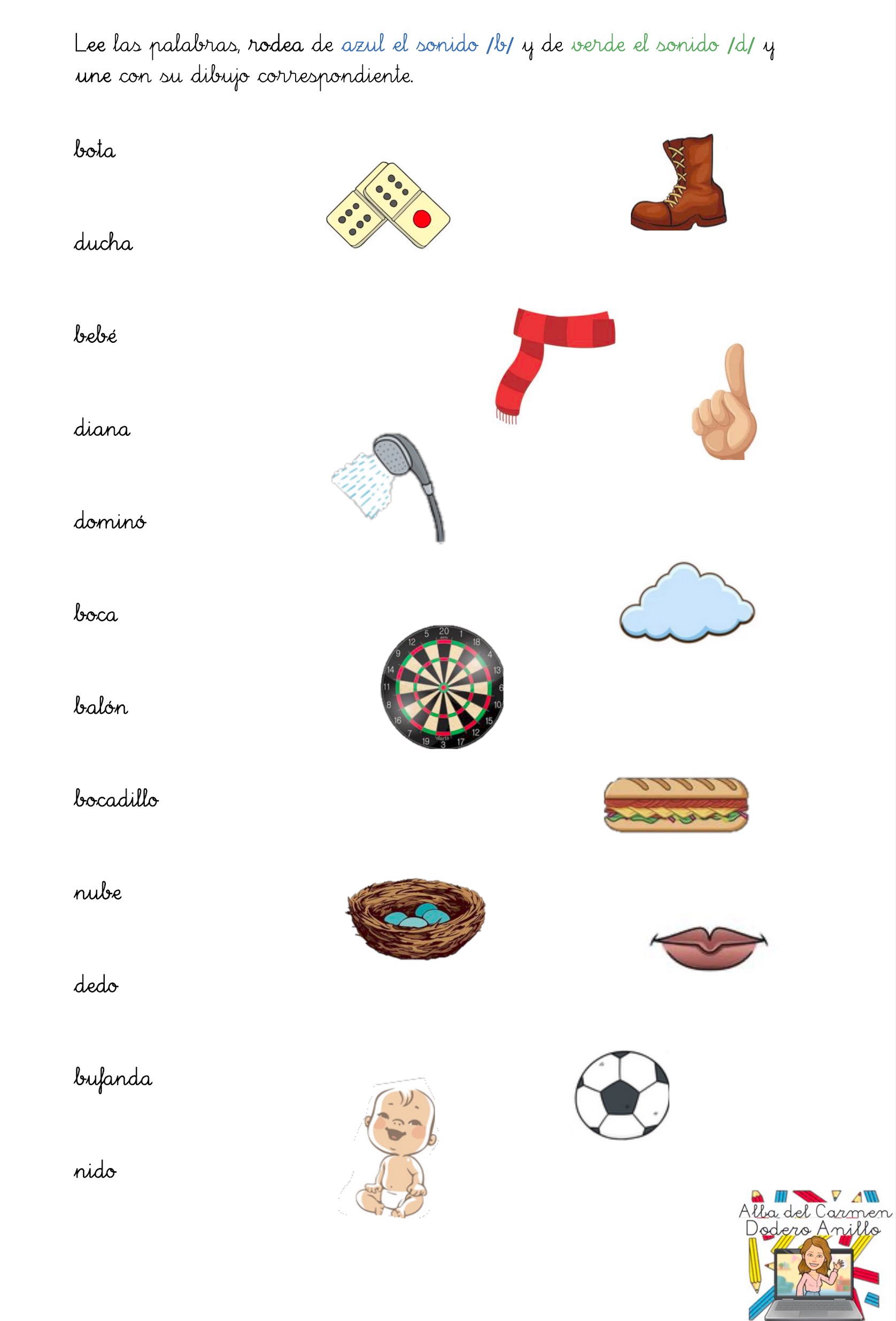 Diferenciación B y d - Actiludis